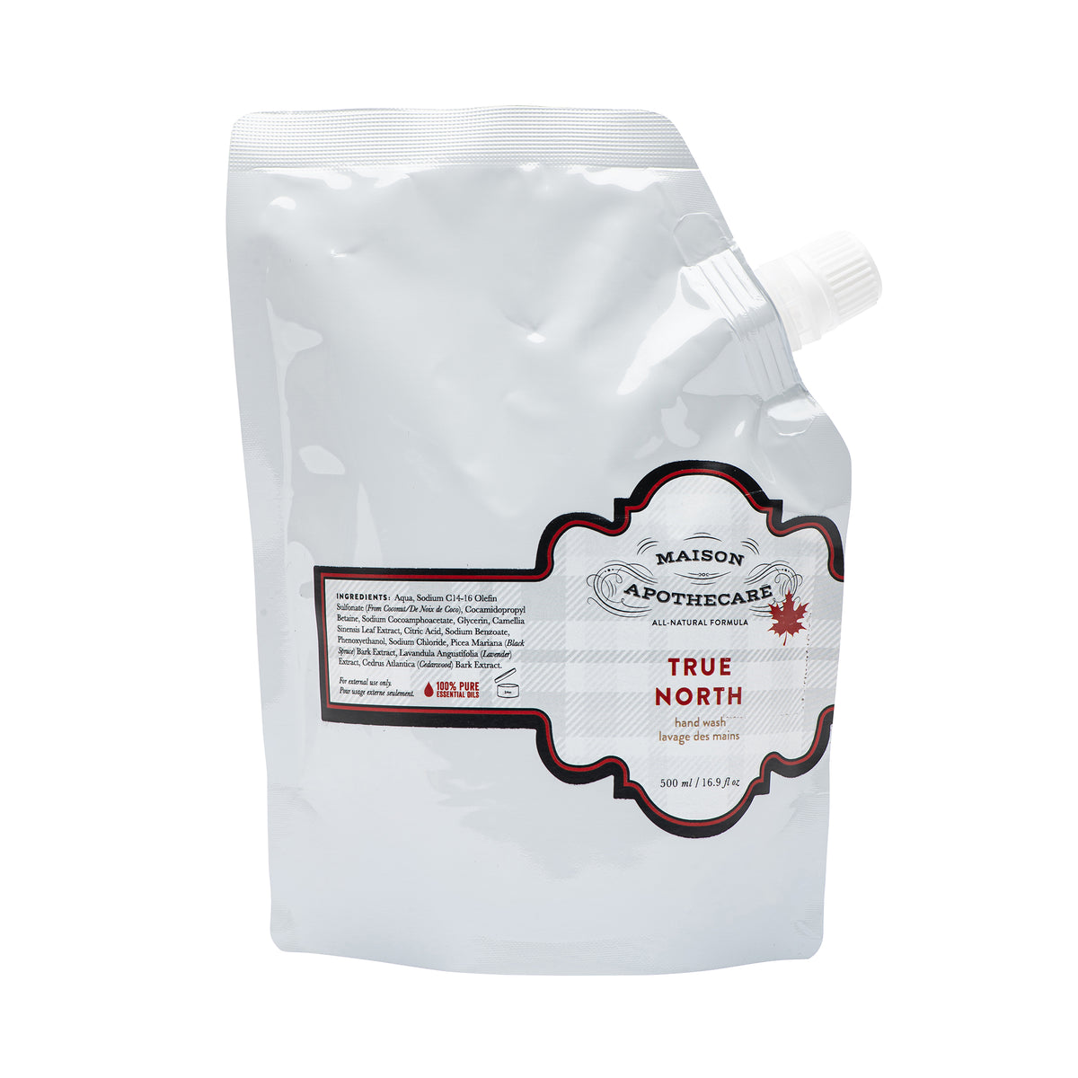 Hand Wash True North Refill Pouch – Maison Apothecare